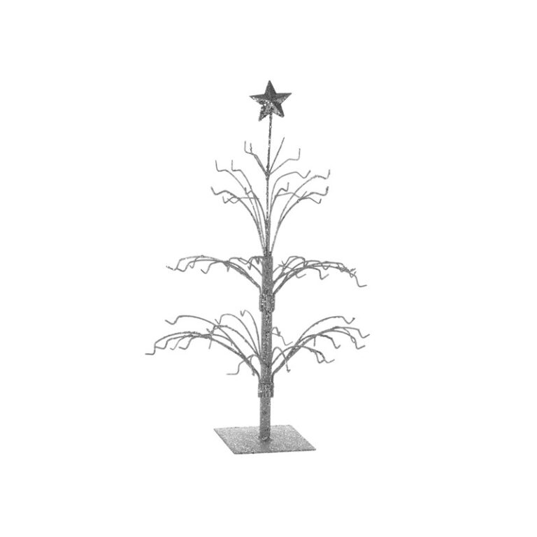 Small silver metal tree - Treat Boutique